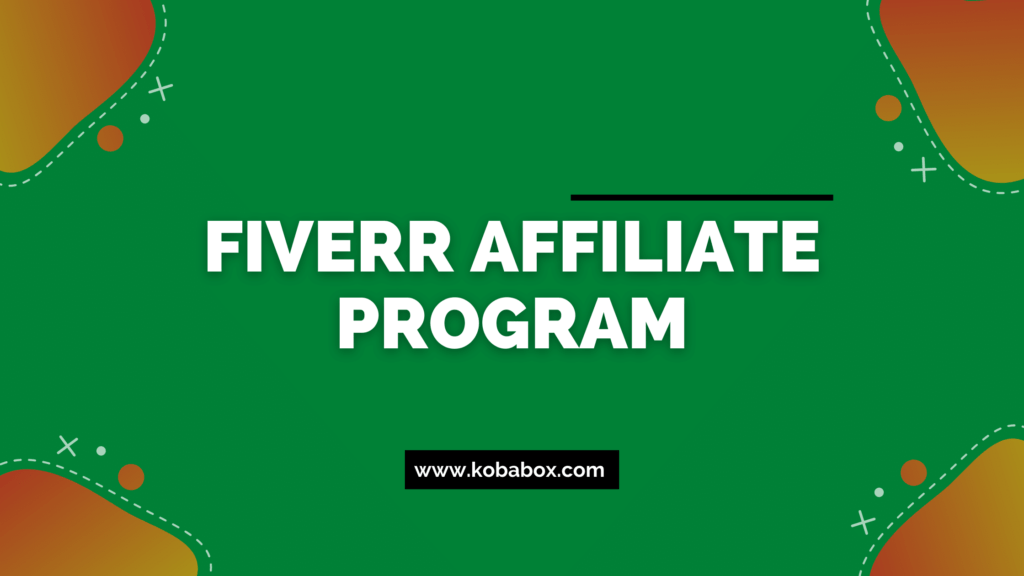 Fiverr Affiliate Program